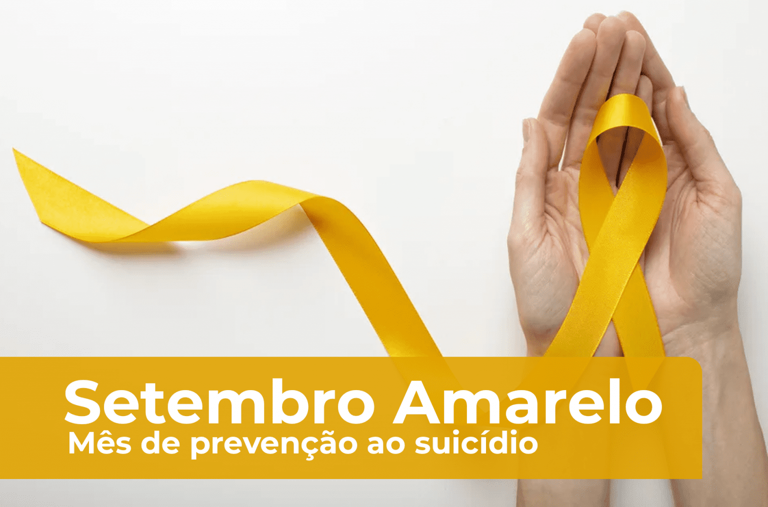 Setembro Amarelo: Mês de prevenção ao suicídio - Fundação Mudes